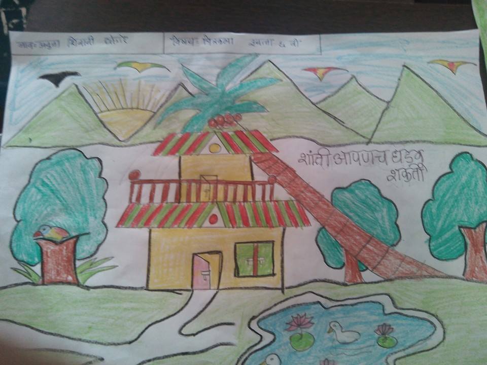 Write for Peace’ and ‘Art for Peace’ at Sharda Ashram, Shirgaon, Pune ...