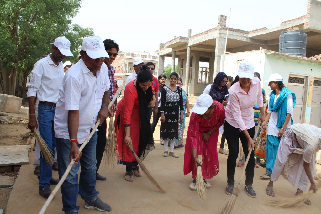 Cleanliness Campaign in Village Dabla Khurd at Jaipur - Youth Peace ...